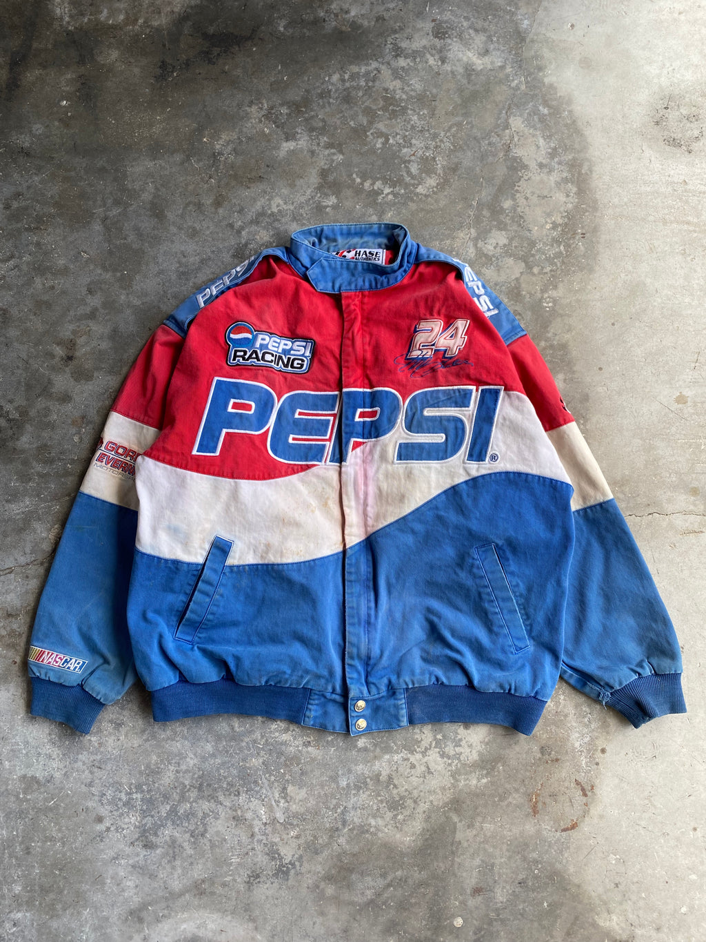Vintage Nascar Pepsi Racing Jacket - XL – Thrift Sh!t Vintage